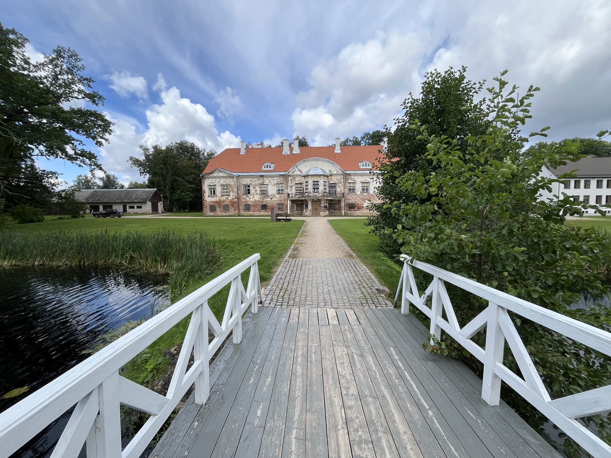 Ahja manor and park - Mapeirons